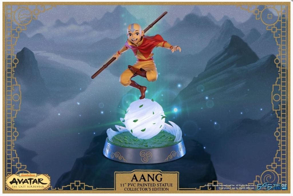Action Figure Avatar: The Last Airbender – Aang – 28 Cm – Maximus Gamer
